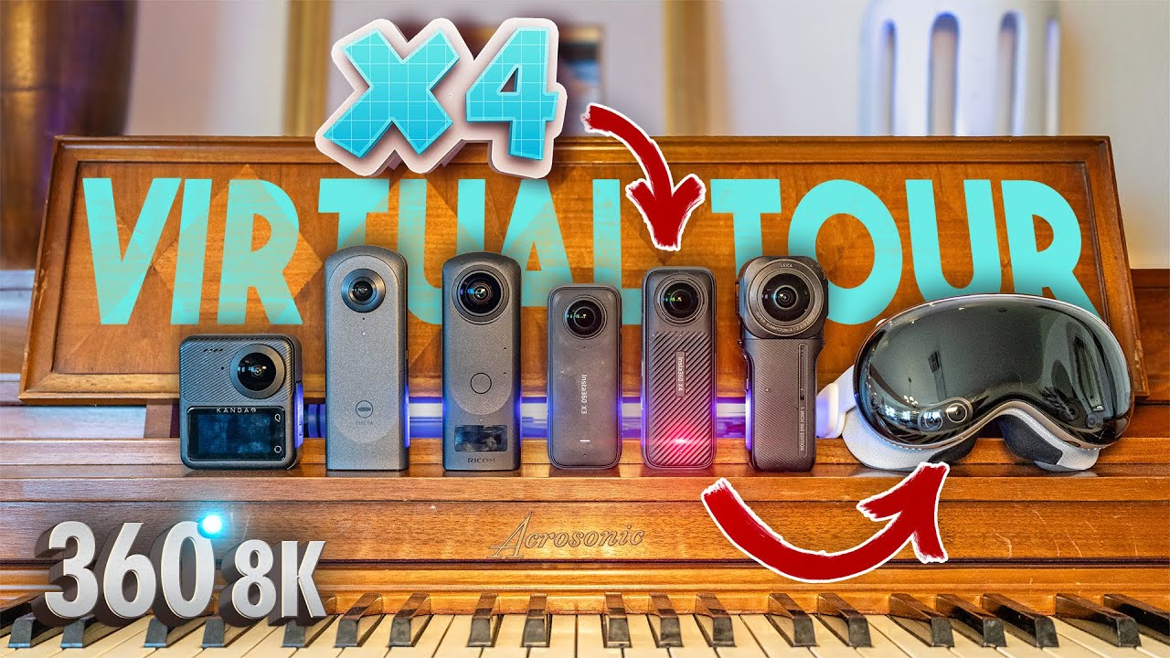 Insta360 X4 Good For Virtual Tour? A Fair Comparison in 8K 360° for Vision Pro & Quest 3 - YouTube