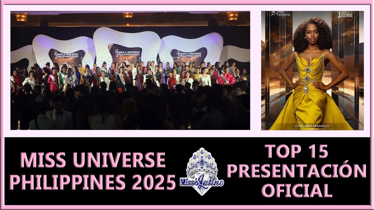 Miss Universe Philippines 2025 - Top 15 Presentación Oficial - YouTube