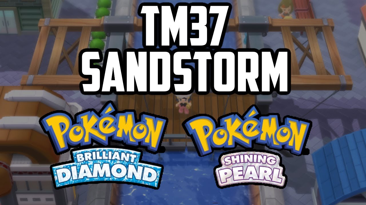 Where to Find TM37 Sandstorm - Pokémon Brilliant Diamond & Shining ...