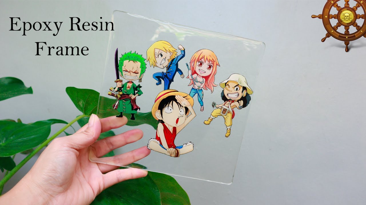 Resin Photo Frame One Piece Inspired | One Piece Souvenir Gifts Idea ...