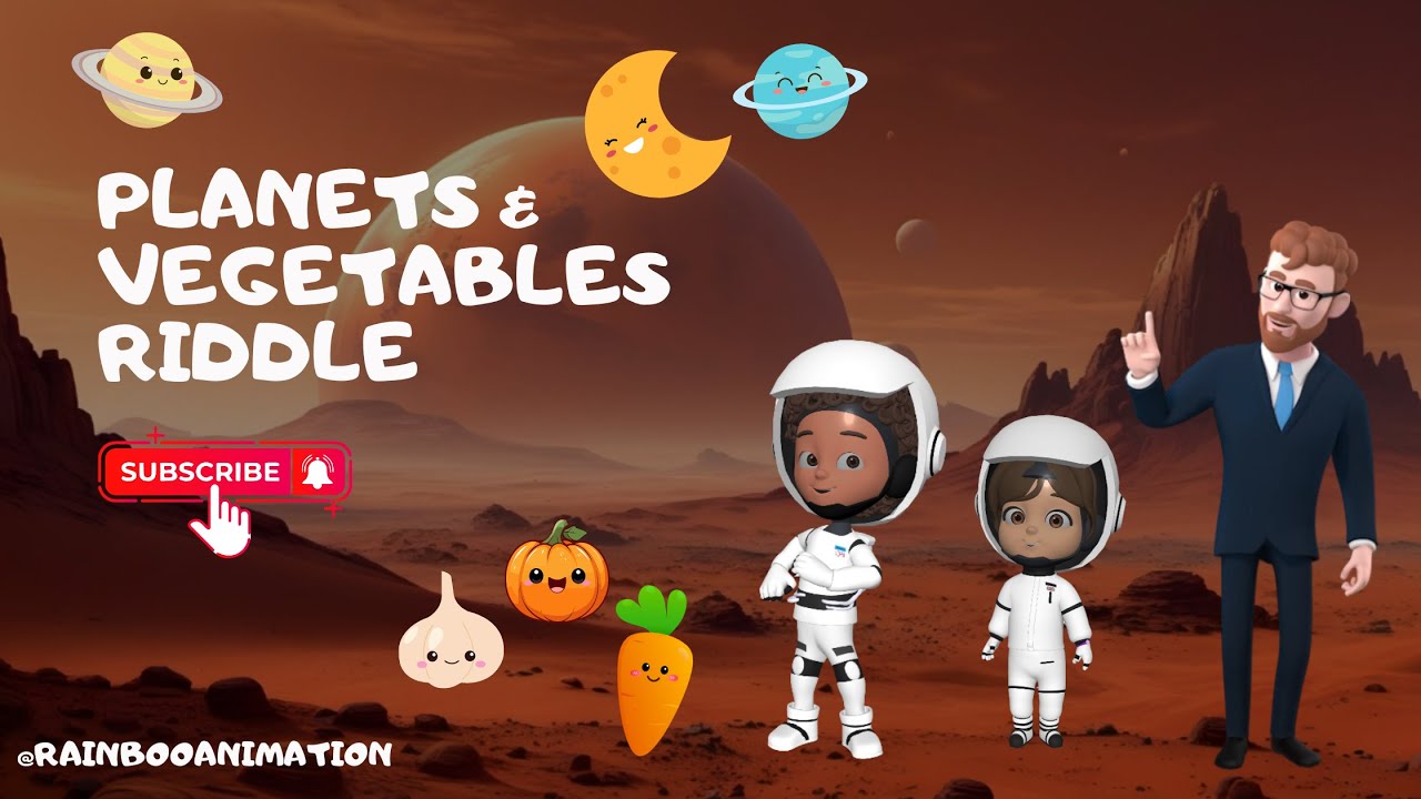 Guess The Fruit And Vegetable | Fun Learning Game for Kids | Vegetables ...