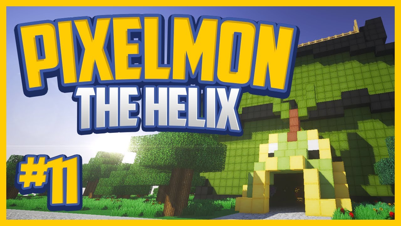 Minecraft Pixelmon Server! Helix Lets Play "Grass Gym!" Ep.11 - YouTube