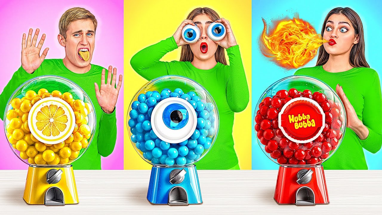 24 Часа Едим Еду Одного Цвета Челлендж | Смешные Моменты от Multi DO ...