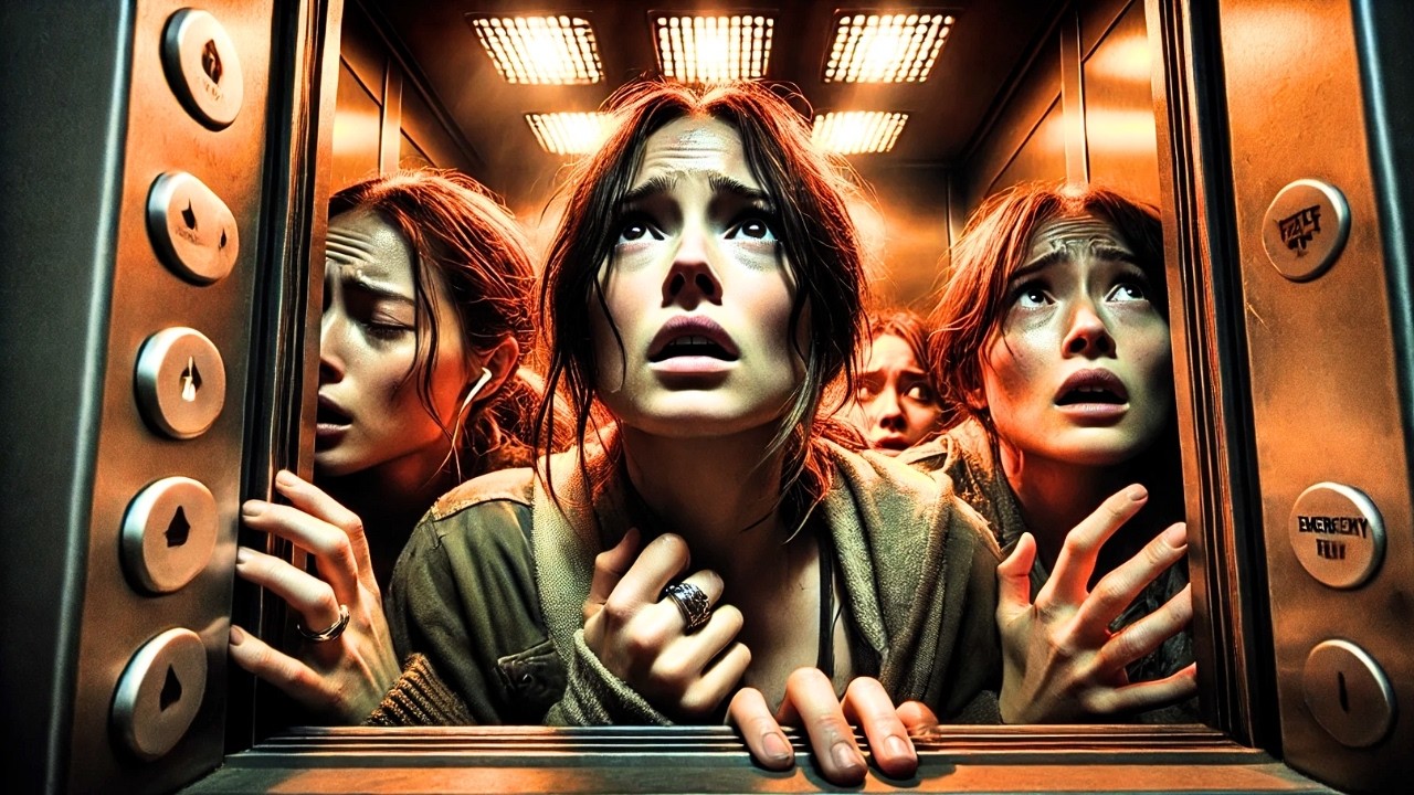 In This Elevator, They Have 5 Minutes to Find the Secret Button to ...