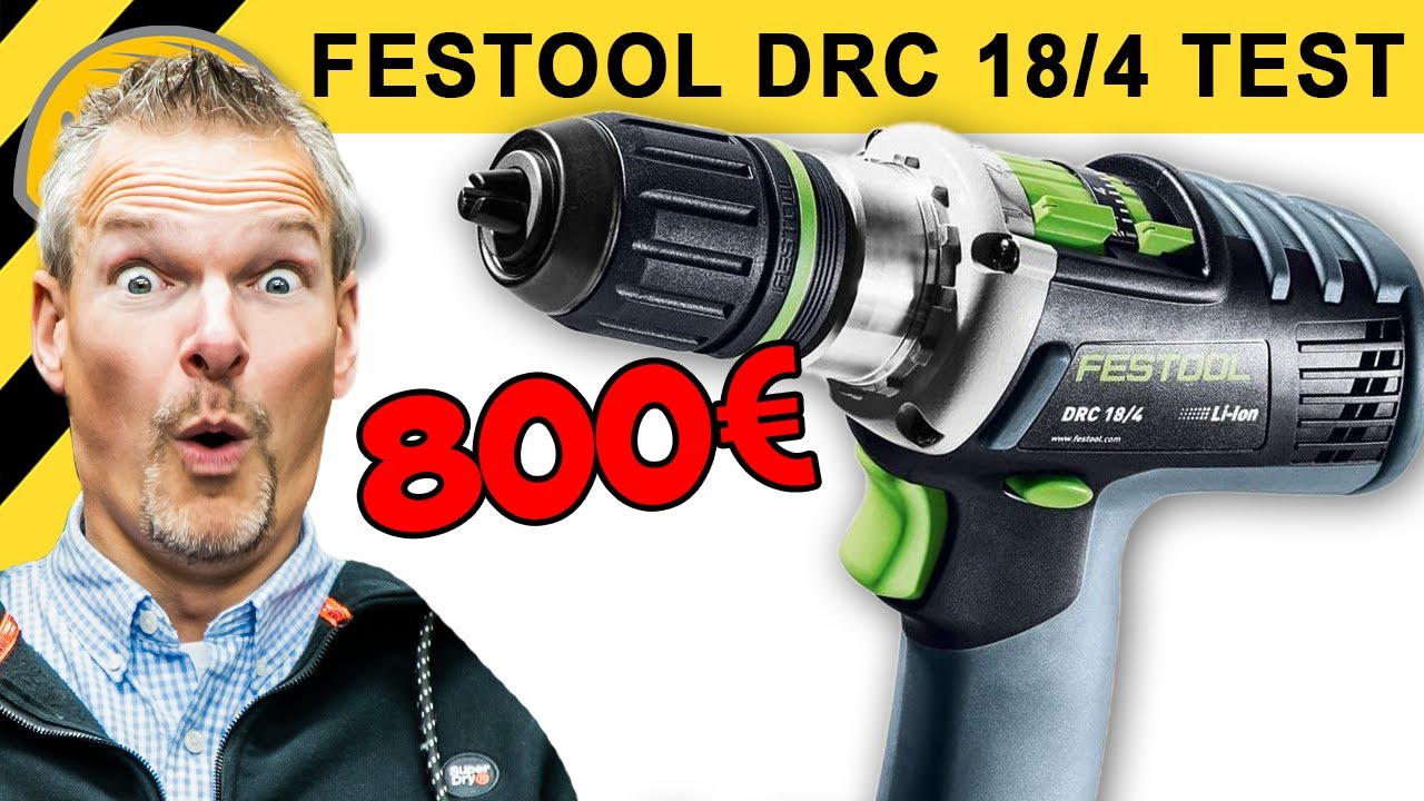 KRASS! 800,-€ AKKUSCHRAUBER - FESTOOL DRC 18/4 Li 5,2 QUADRIVE TEST ...