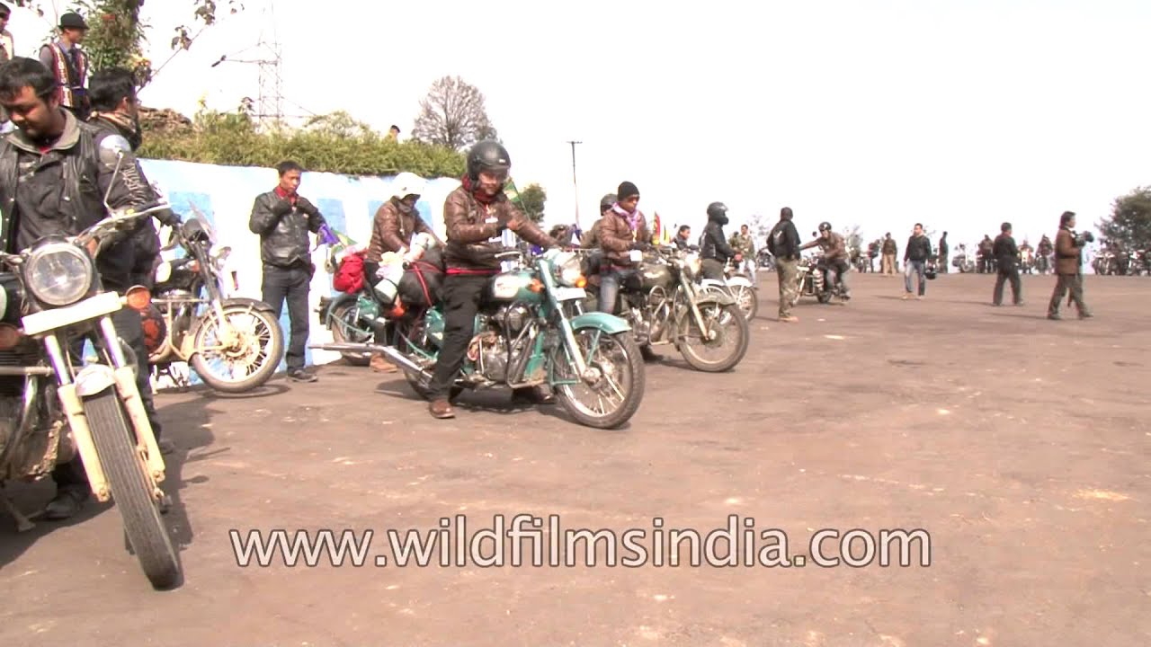 Royal Enfield Bullet riders ball - North East Riders Meet (NERM) 2012 ...