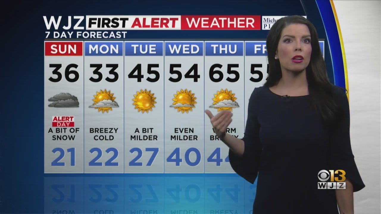 Chelsea Ingram Has Your Saturday Night Weather - YouTube