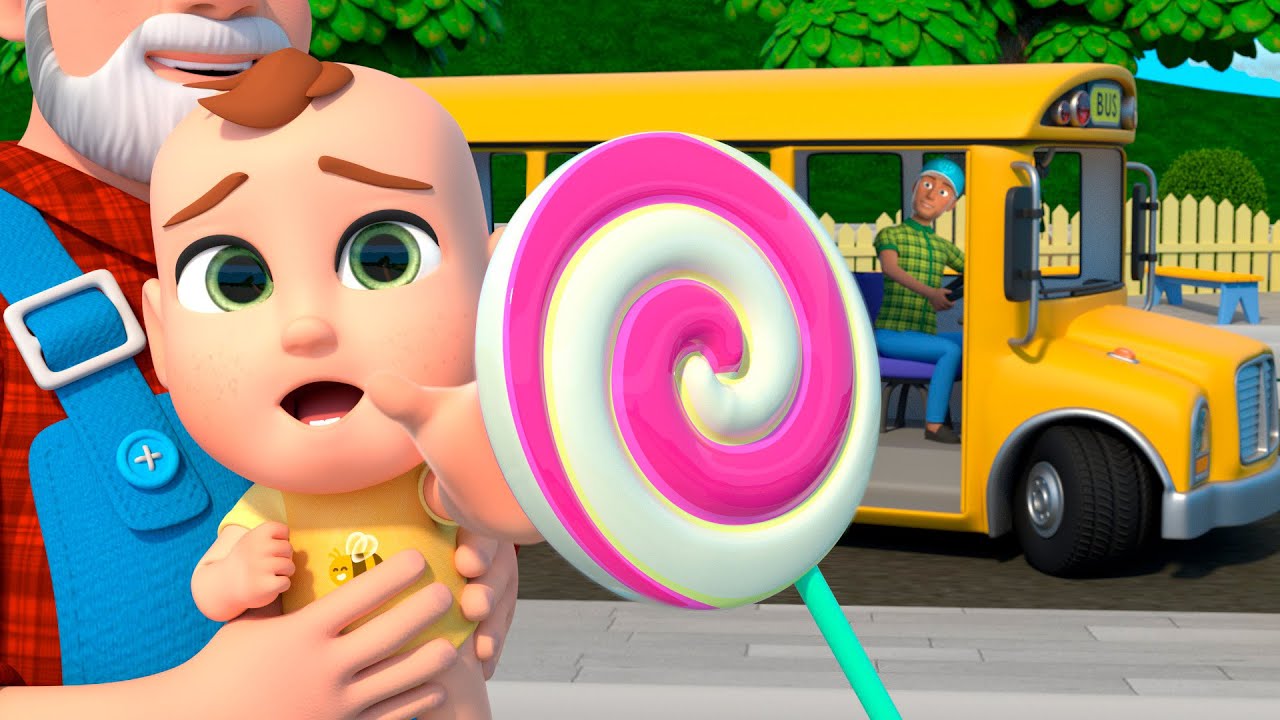 Uh-Oh! Baby’s Crying on the Bus | Newborn Nursery Rhymes & Kids Song ...