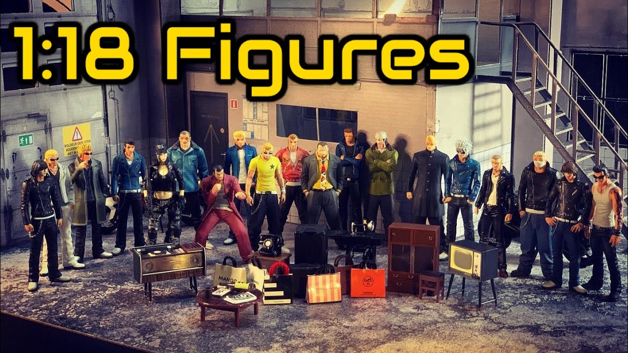 1/18 Figures Diorama Review - YouTube