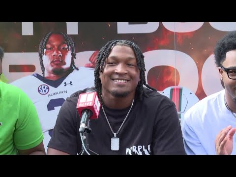 Top high school athlete Tyriq Green selects college - YouTube