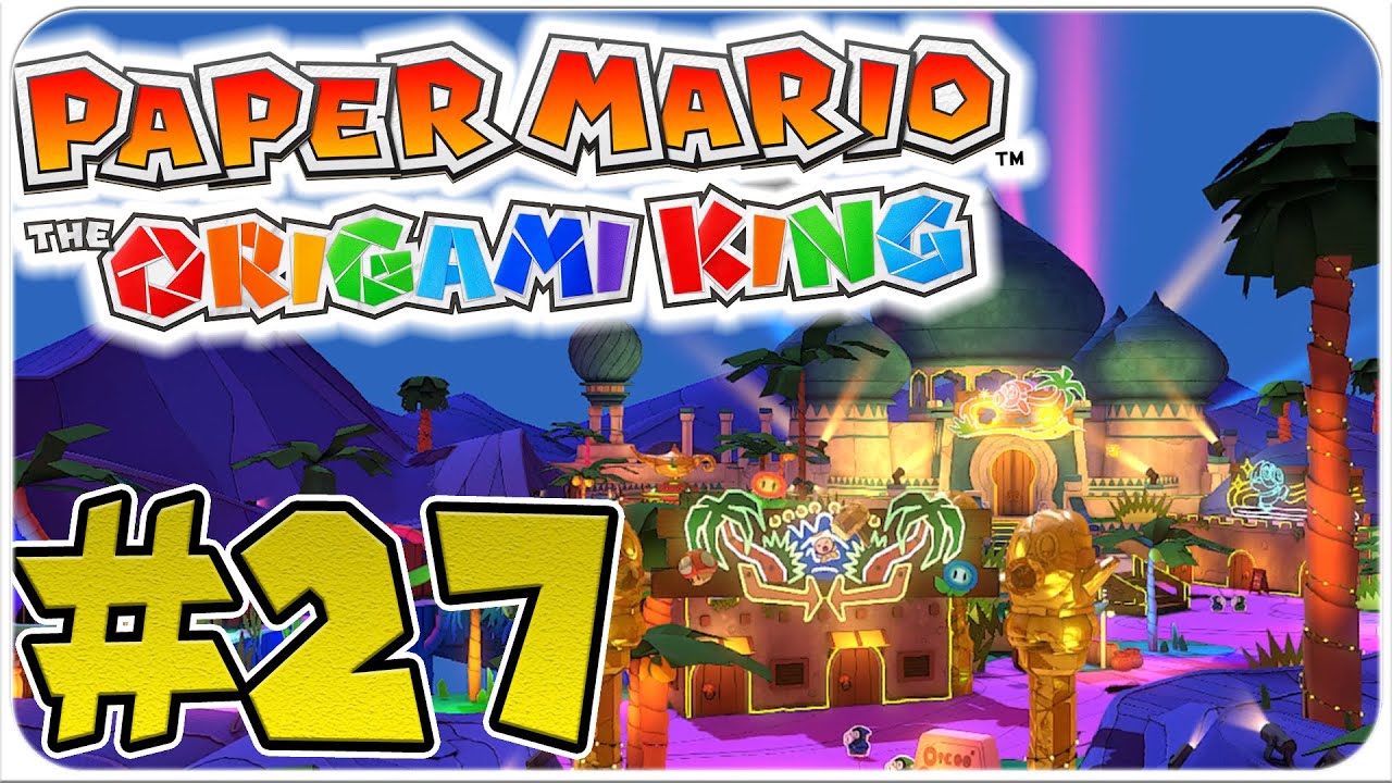 Paper Mario The Origami King - Episode 27 - Snif City breaking the ...