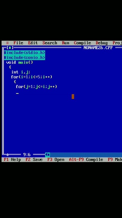 Pattern Program Cprogramming Clanguage Shorts Youtube