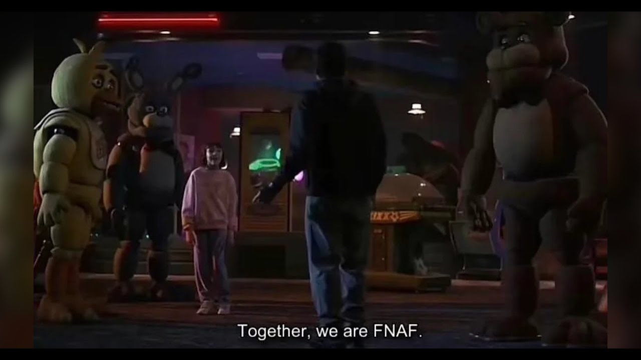 we are fnaf scene - YouTube