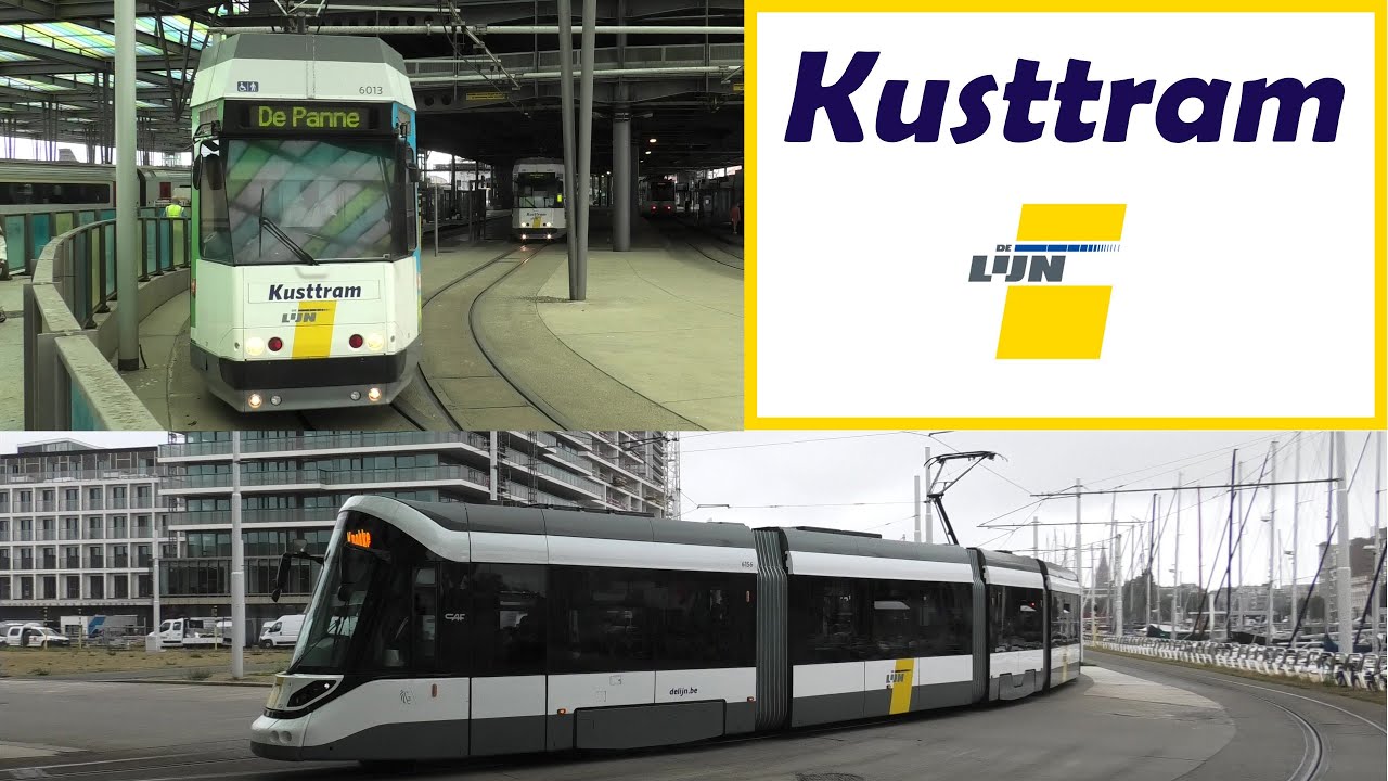 Kusttram De Lijn * Oostende 2022 - YouTube