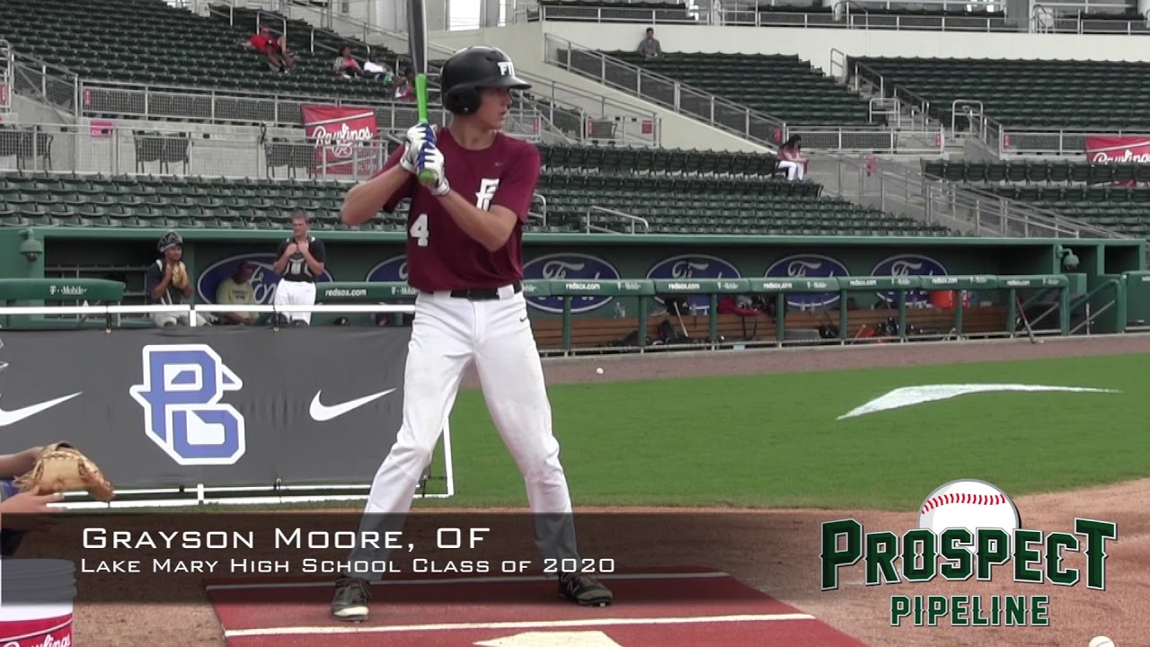 Grayson Moore prospect video, OF, Lake Mary School Class of 2020 - YouTube
