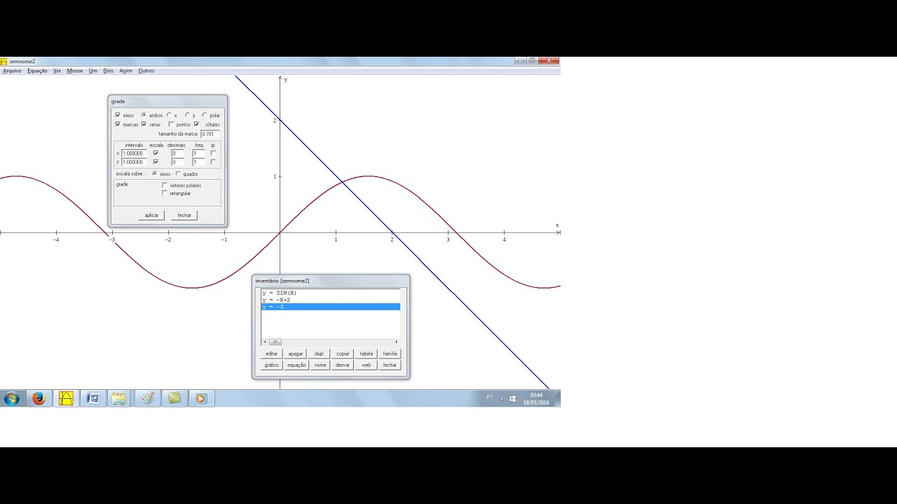 WINPLOT 01 NOÇÕES BÁSICAS - YouTube