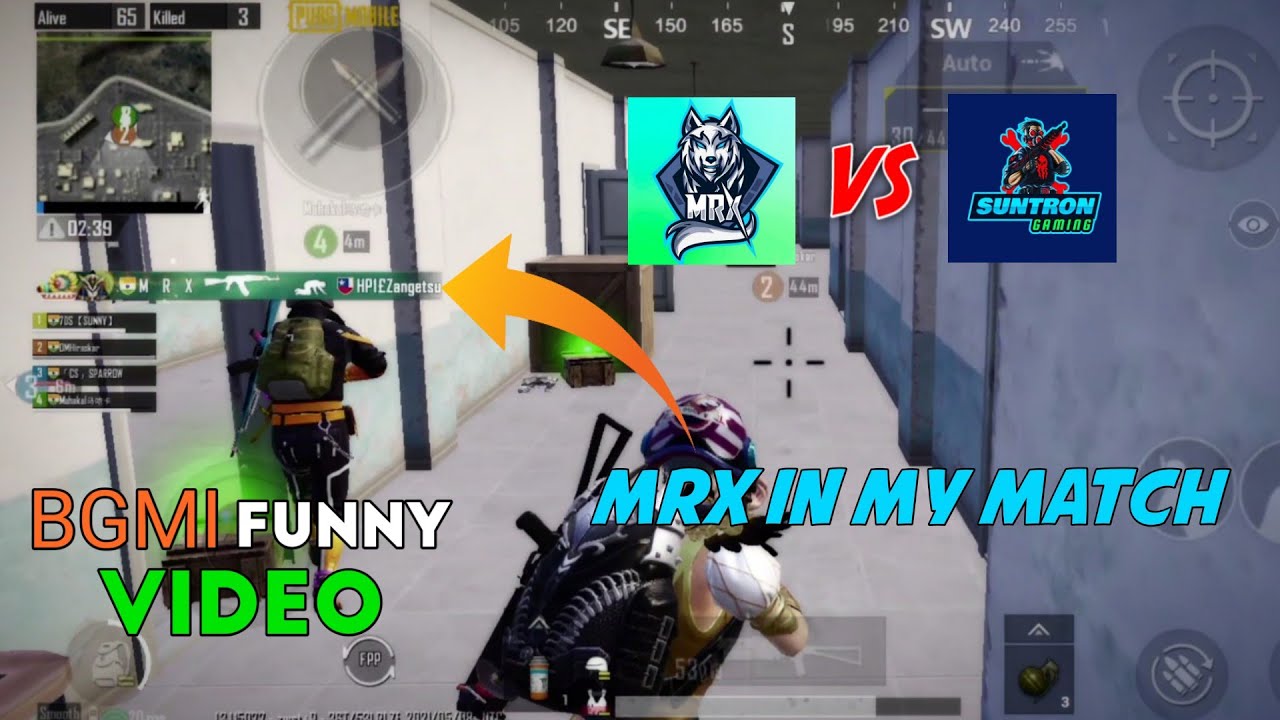 MRX In My Match | BGMI Funny Video - YouTube