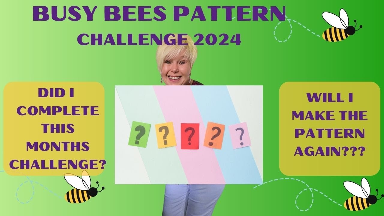 BUSY BEE PATTERN CHALLENGE| Ultimate Showdown of Creativity and Skill ...