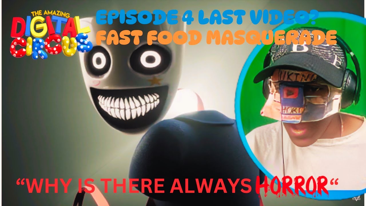 IS GANGLE OKAY? | AMAZING DIGITAL CIRCUS EPISODE 4 - FAST FOOD ...