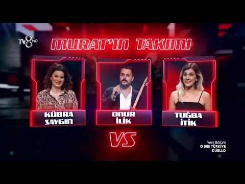 KÜBRA VS ONUR VS TUĞBA-KEKLİK GİBİ/O SES TURKIYE