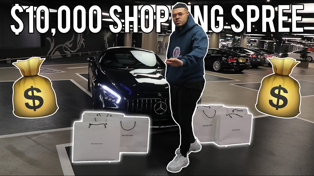 $10,000 LUXURY SHOPPING SPREE... AGAIN!!! (INSANE) - YouTube