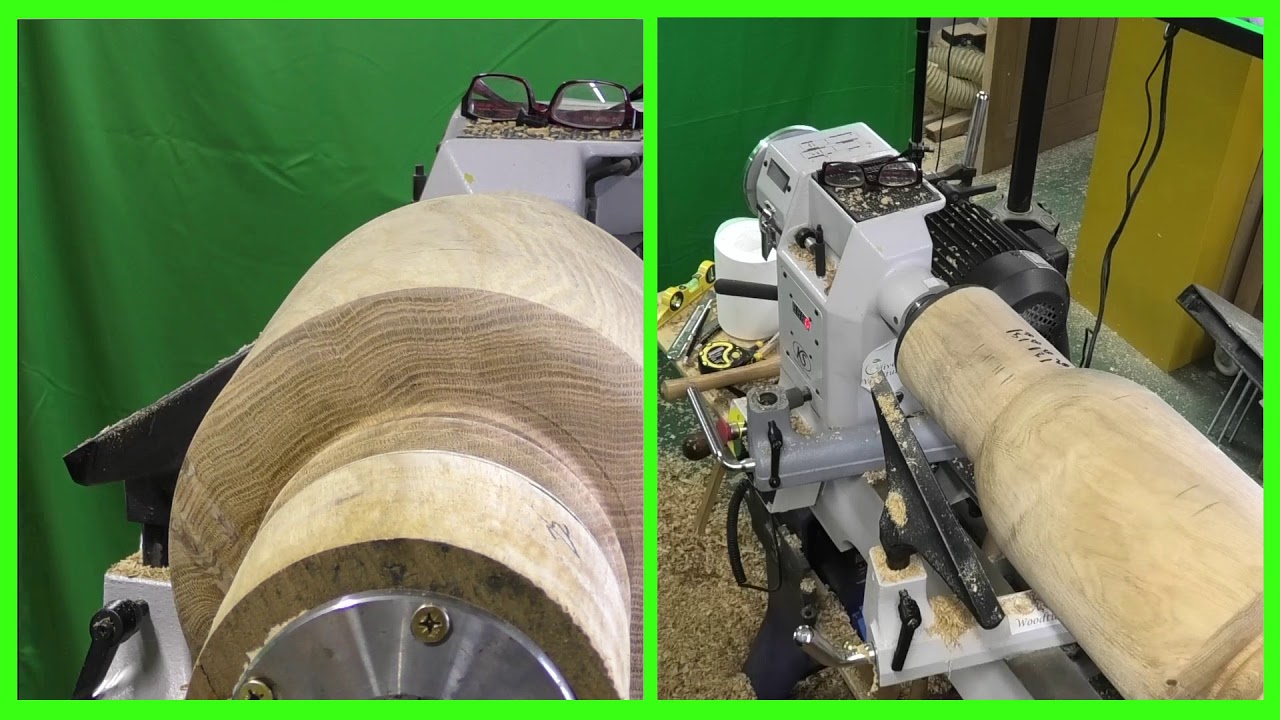 Large Spindle Turning Part 2 - YouTube