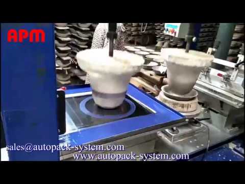 Bowl pad printing machine 2 - YouTube