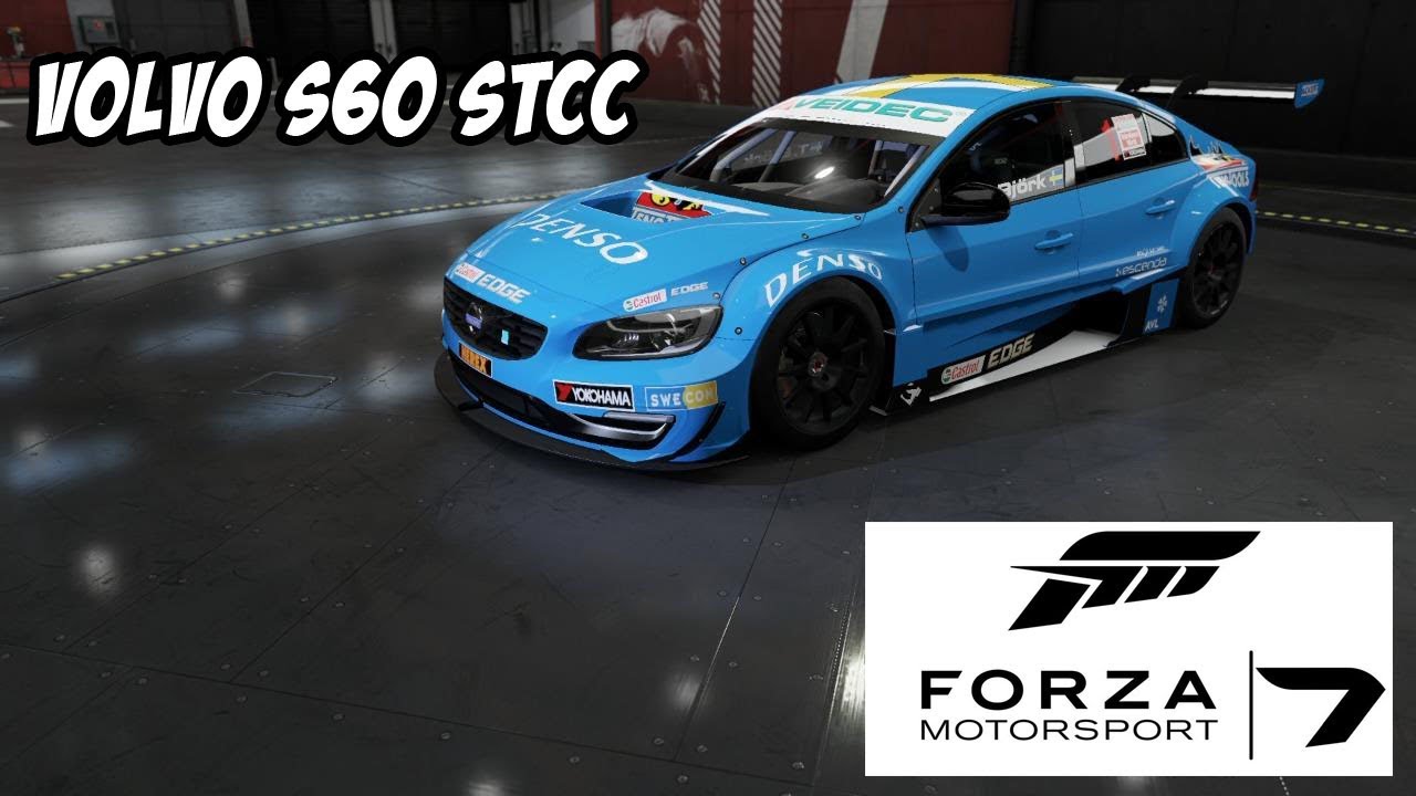 FORZA MOTORSPORT 7 - VOLVO S60 STCC - SEGURANDO O BICHÃO NO BRAÇO - YouTube