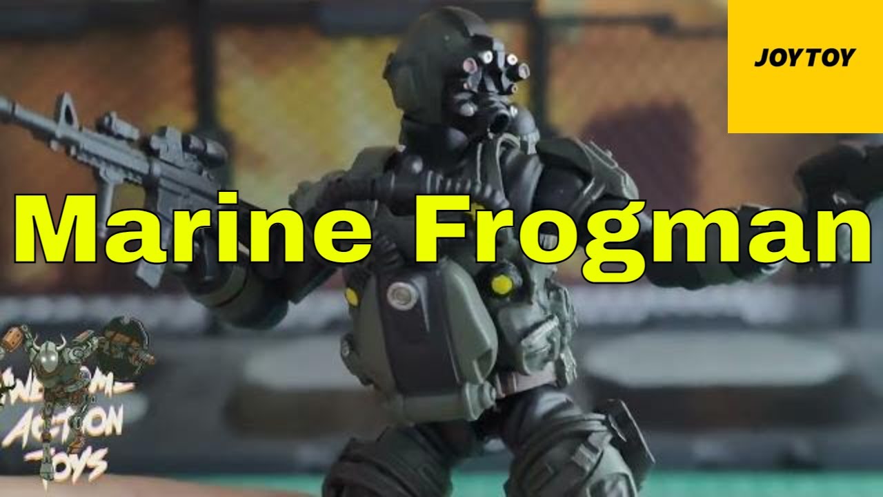 JoyToy Military Figures Marine Frogman 1:18 scale action figure. A ...