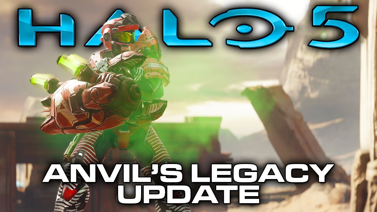 Halo 5 Anvil's Legacy Update - Mercy, Temple, Hunter Cannon Gameplay ...