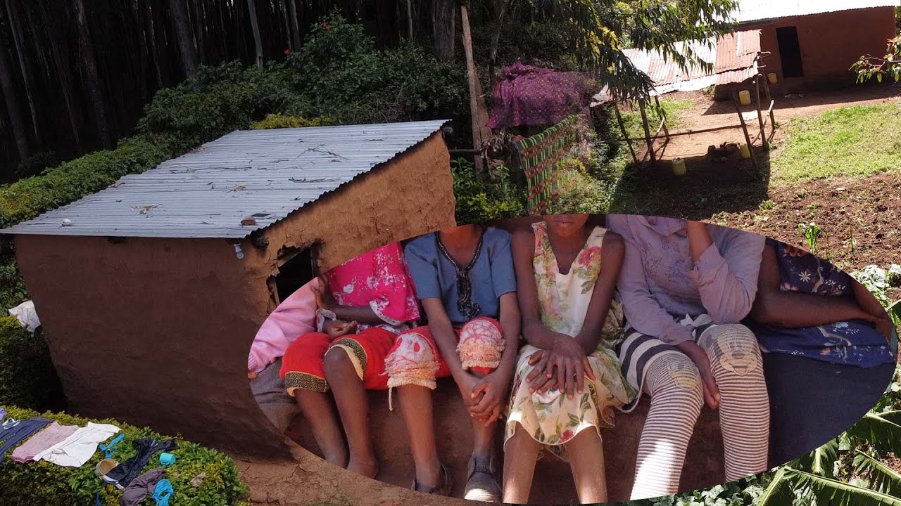 Kisii: Emotional, Orphans cry on their mother's grave Day and night ...