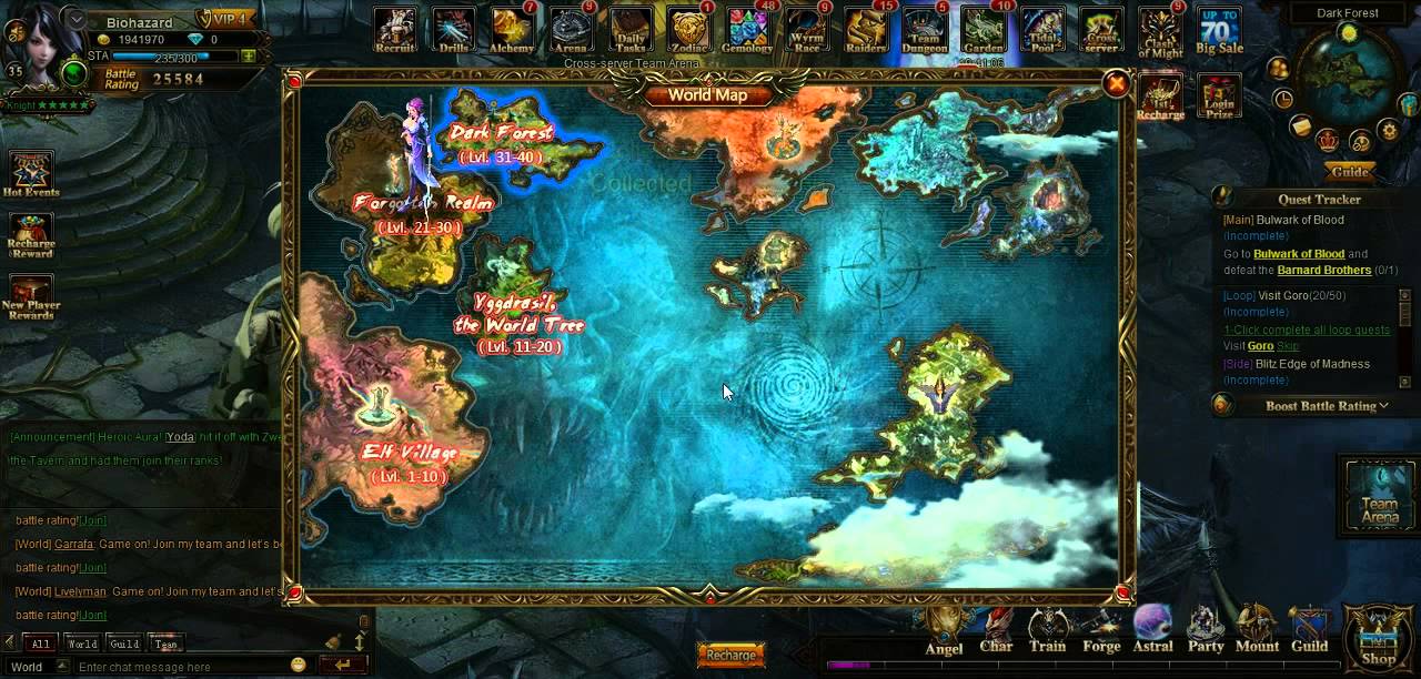 League of Angels Gameplay Part 7 - YouTube