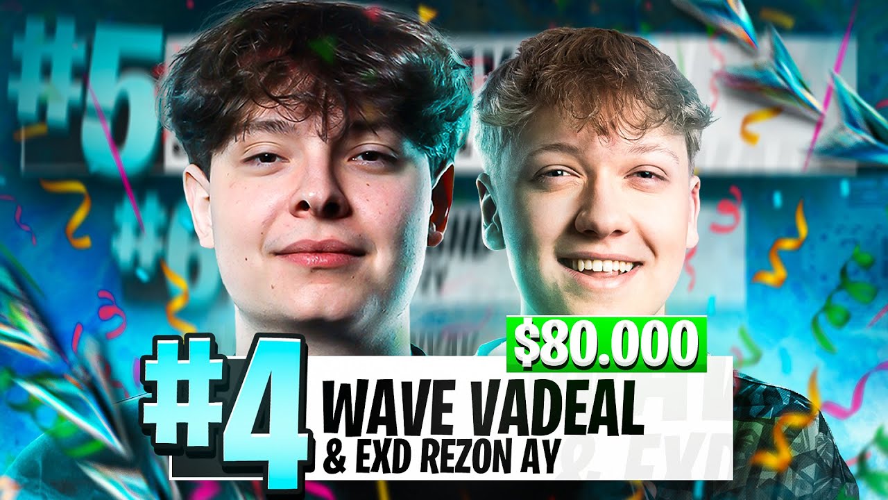 4TH PLACE IN FNCS GRAND FINALS ($80,000) 🏆 w/ rezon ay - YouTube