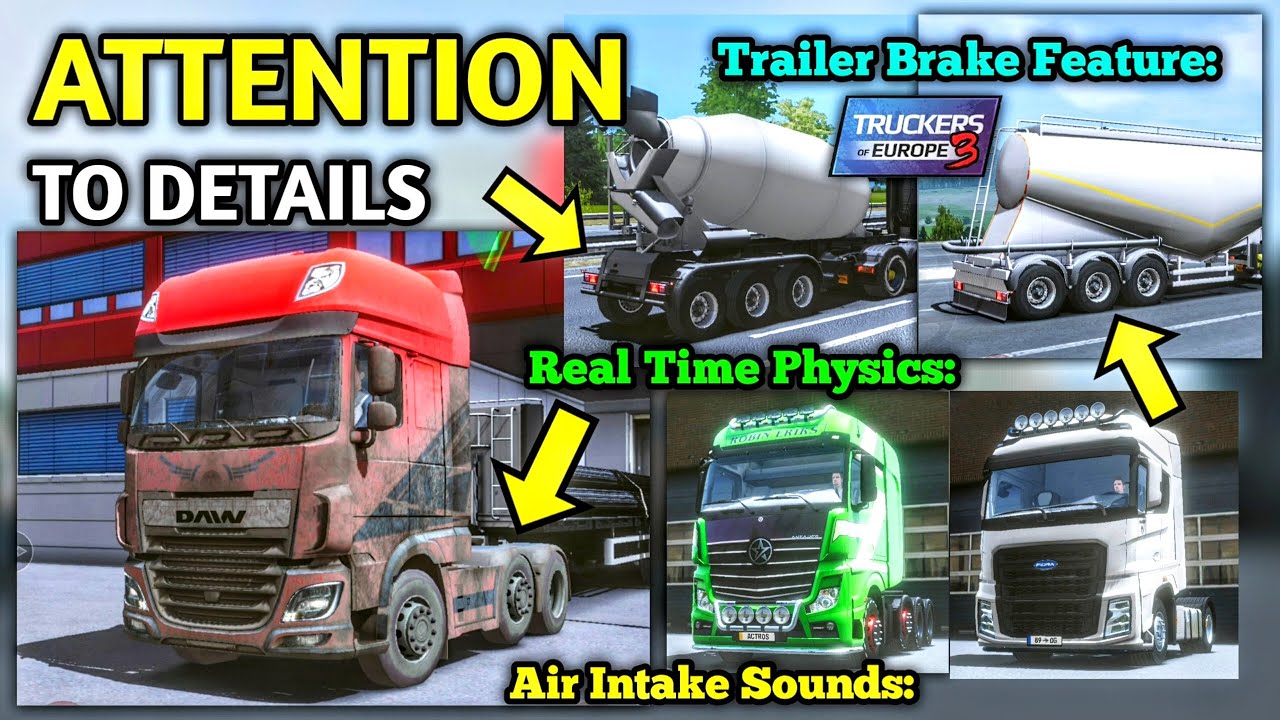 🚚 ATTENTION TO FEATURES AND DETAILS! - Toe3 by Wanda Software 🏕 | Truck Gameplay - YouTube