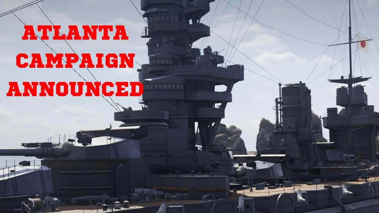 Atlanta Campaign Announced | World of Warships Legends Console - YouTube