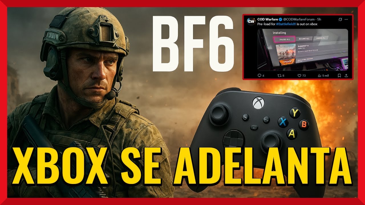 Xbox se adelanta: ¡BF6 disponible en PREDESCARGA! 🎮 + Llegan los DÚOS ...