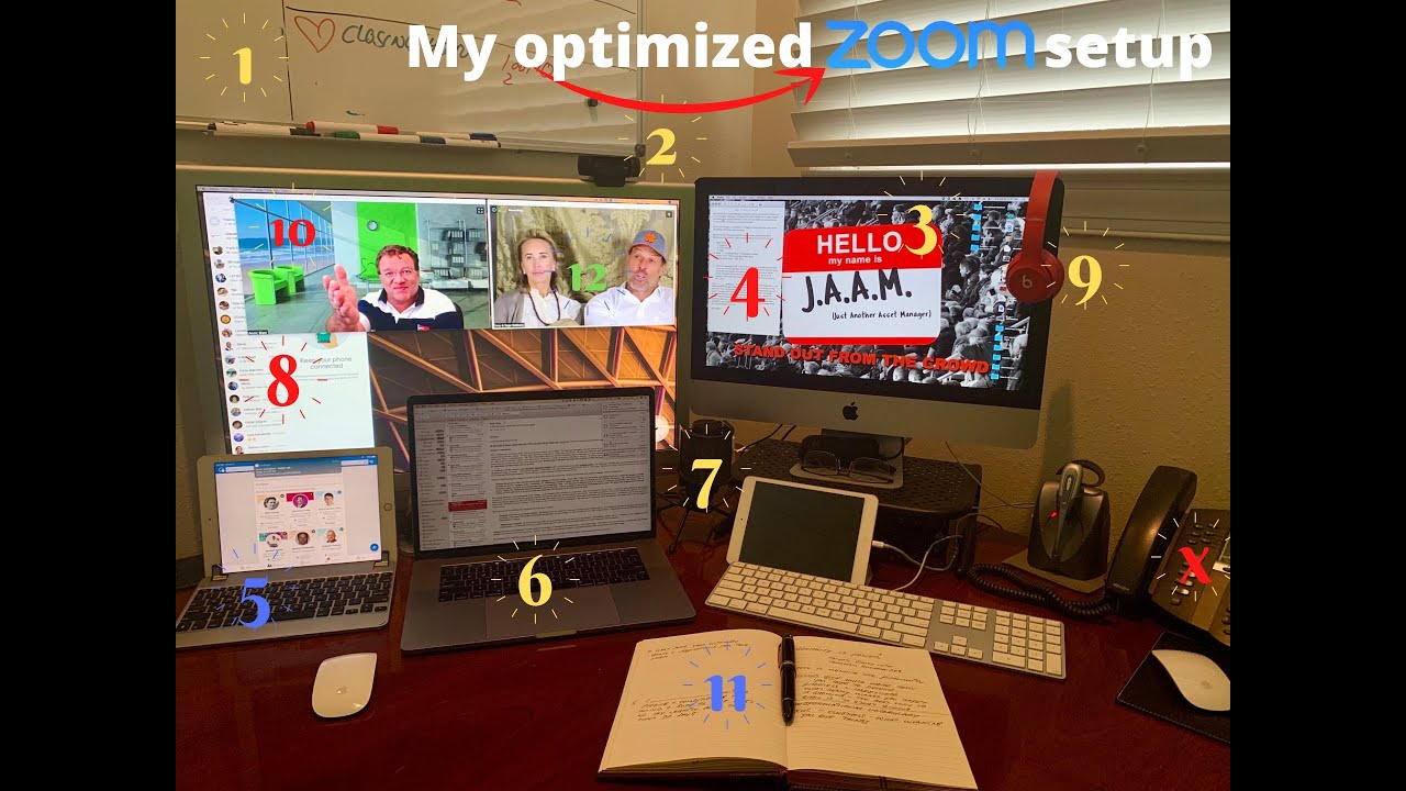 My Optimized Zoom Setup by Anric Blatt - YouTube