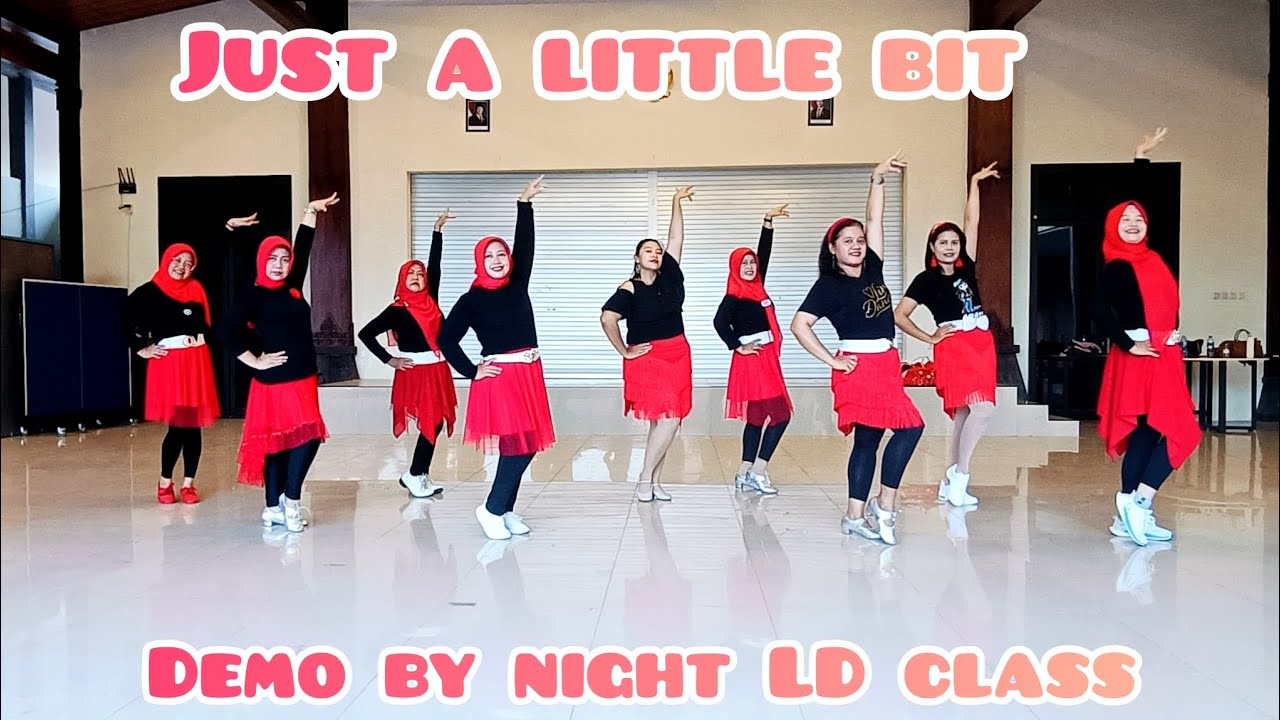 Just A Little Bit - Line Dance - YouTube
