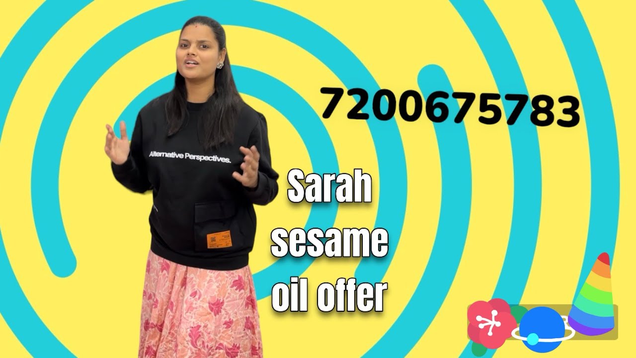 Sarah Products @SarahBalajiEnterprises - YouTube