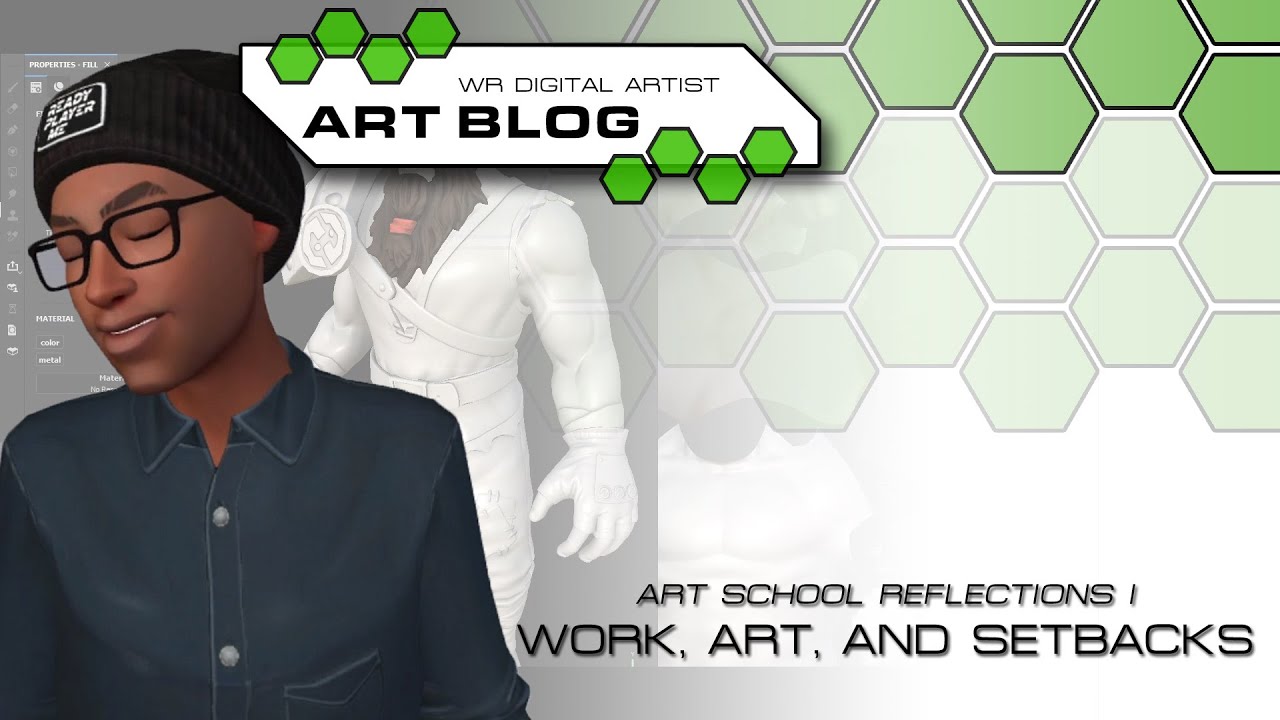 WRArtBlog020 - ArtSchoolReflections I - Work, Art and Setbacks - YouTube