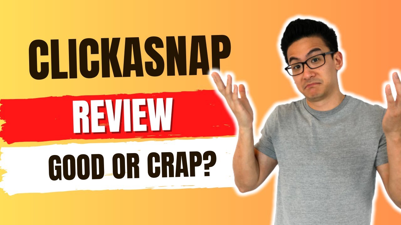 ClickaSnap Review - Real Easy Money OR A Waste Of Time? (Watch First ...