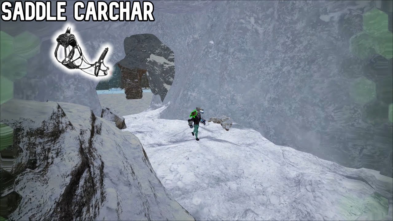 Where To Find Saddle of The CARCHAR ? | Pro Tips | Ark Official PvP 🍭 ...