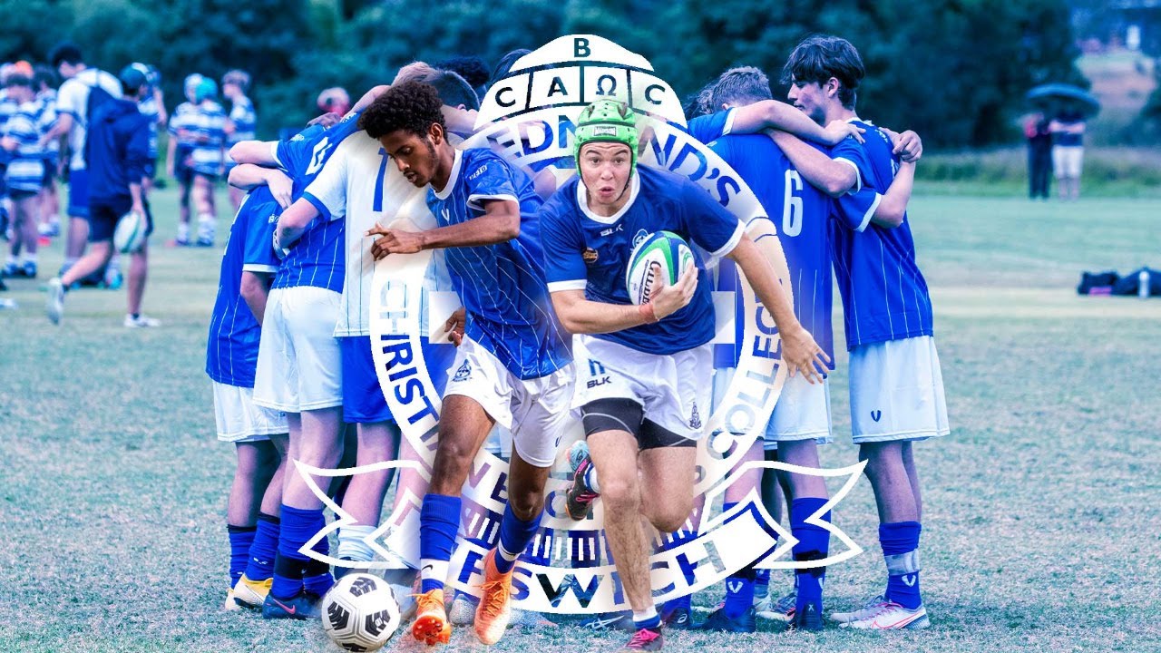 St Edmund's College Firsts Football and Rugby vs St Peter's College ...