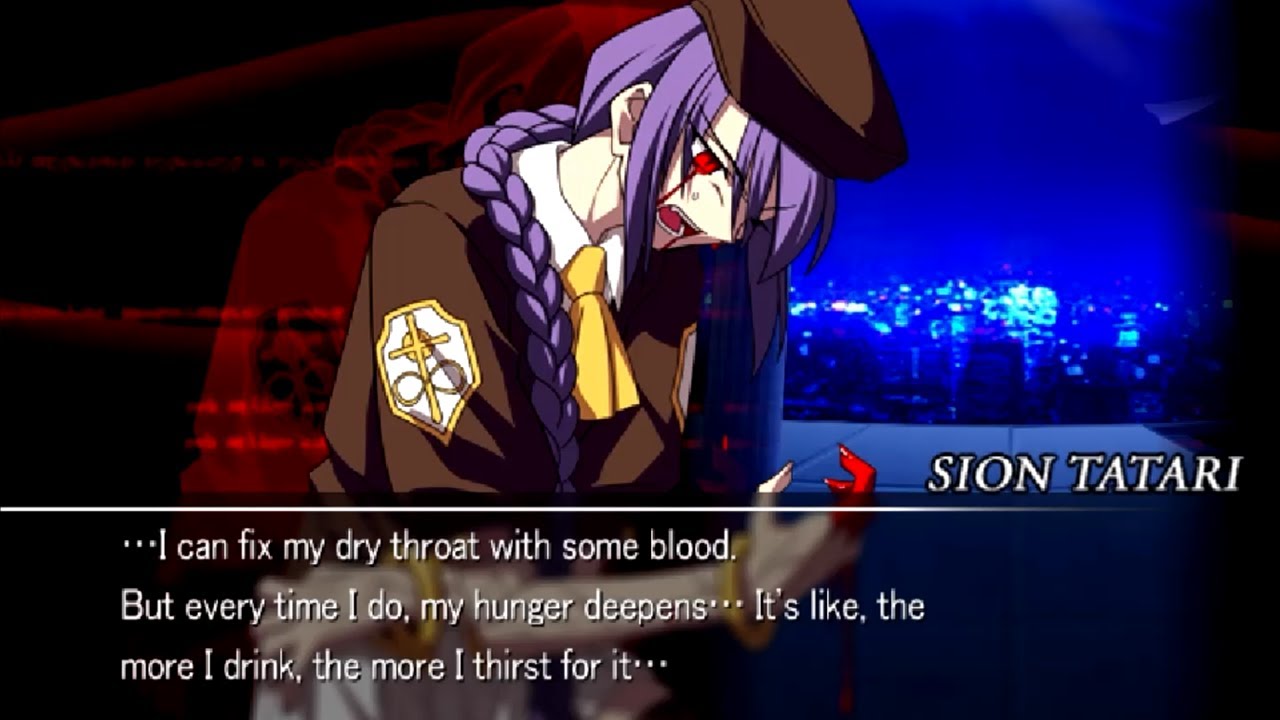 [BEATING THE NIGHT] Melty Blood Actress Again Current Code: Sion Tatari - YouTube