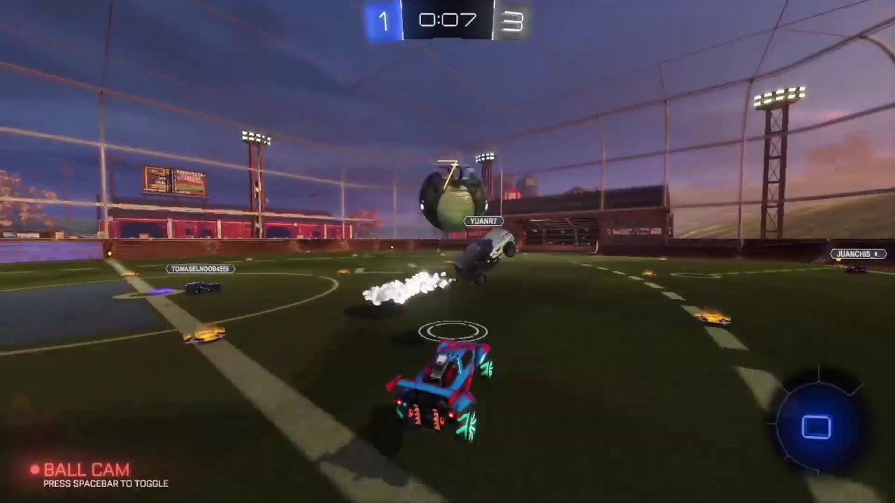 flying car ball game - YouTube