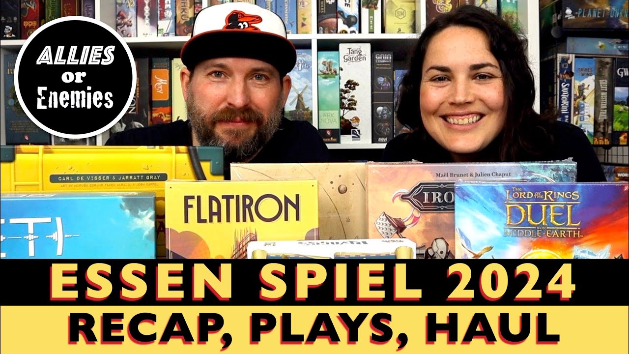 Essen Spiel 2024 - Recap, Plays, Haul - YouTube
