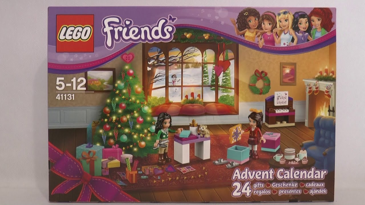 LEGO Friends 41131 Kalendarz Adwentowy 2016 - YouTube