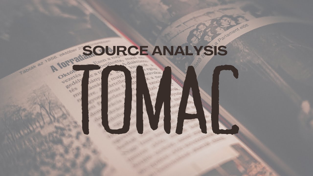 TOMAC (Source Analysis) - YouTube