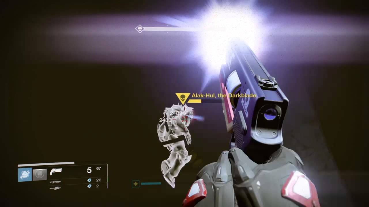 Destiny: Alak-Hul, the Darkblade (Nightfall) - YouTube