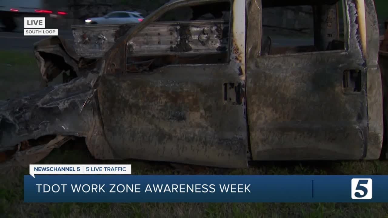 Road workers detail terrifying crashes in work zones - YouTube